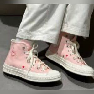 Converse | Shoes | Converse Womens Chuck 7 High Y2k Heart Sneakers Nwot ...